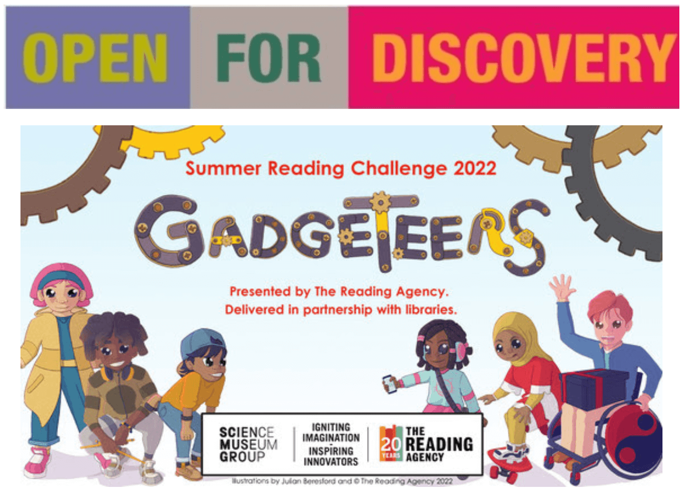Summer Reading Challenge - Gadgeteers - Jessop Primary