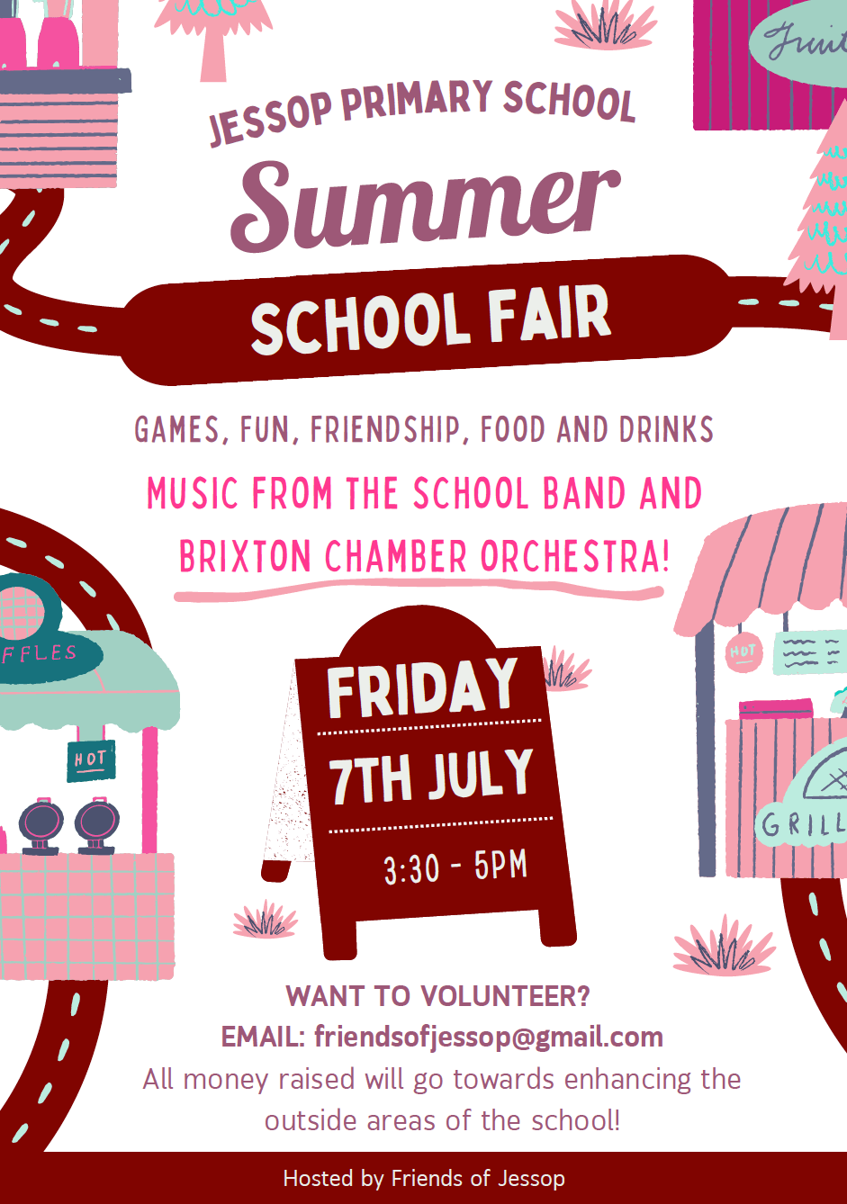 Summer Fair - 7th July 2023 - Jessop Primary