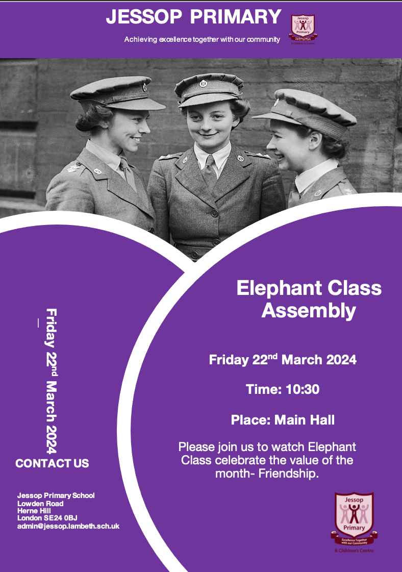 Elephant Class Assembly - Jessop Primary
